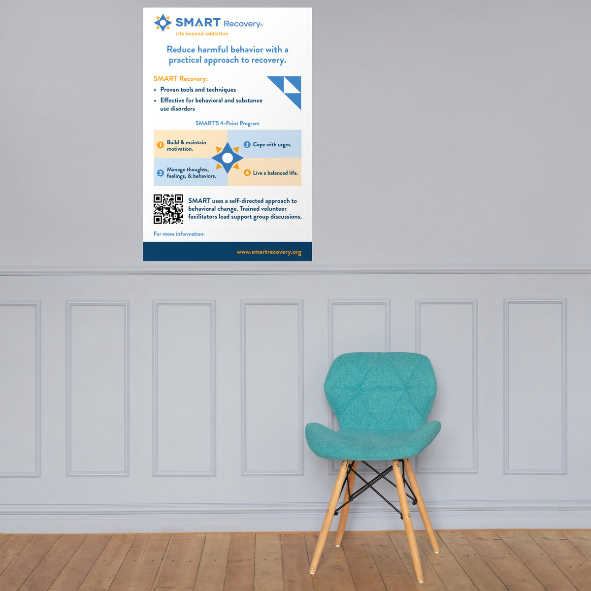 Poster "Reduce Harmful Behavior" – SMART Recovery USA Shop