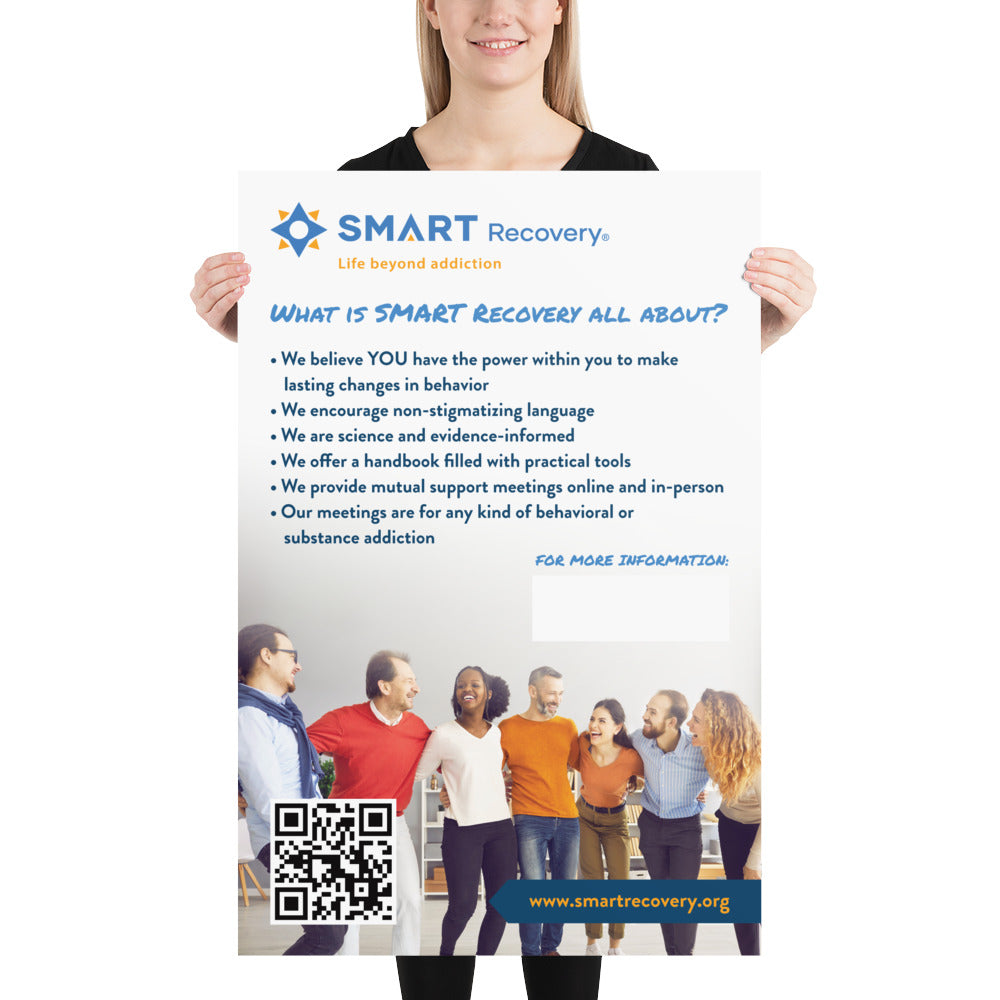 Poster "What is SMART Recovery?" – SMART Recovery USA Shop